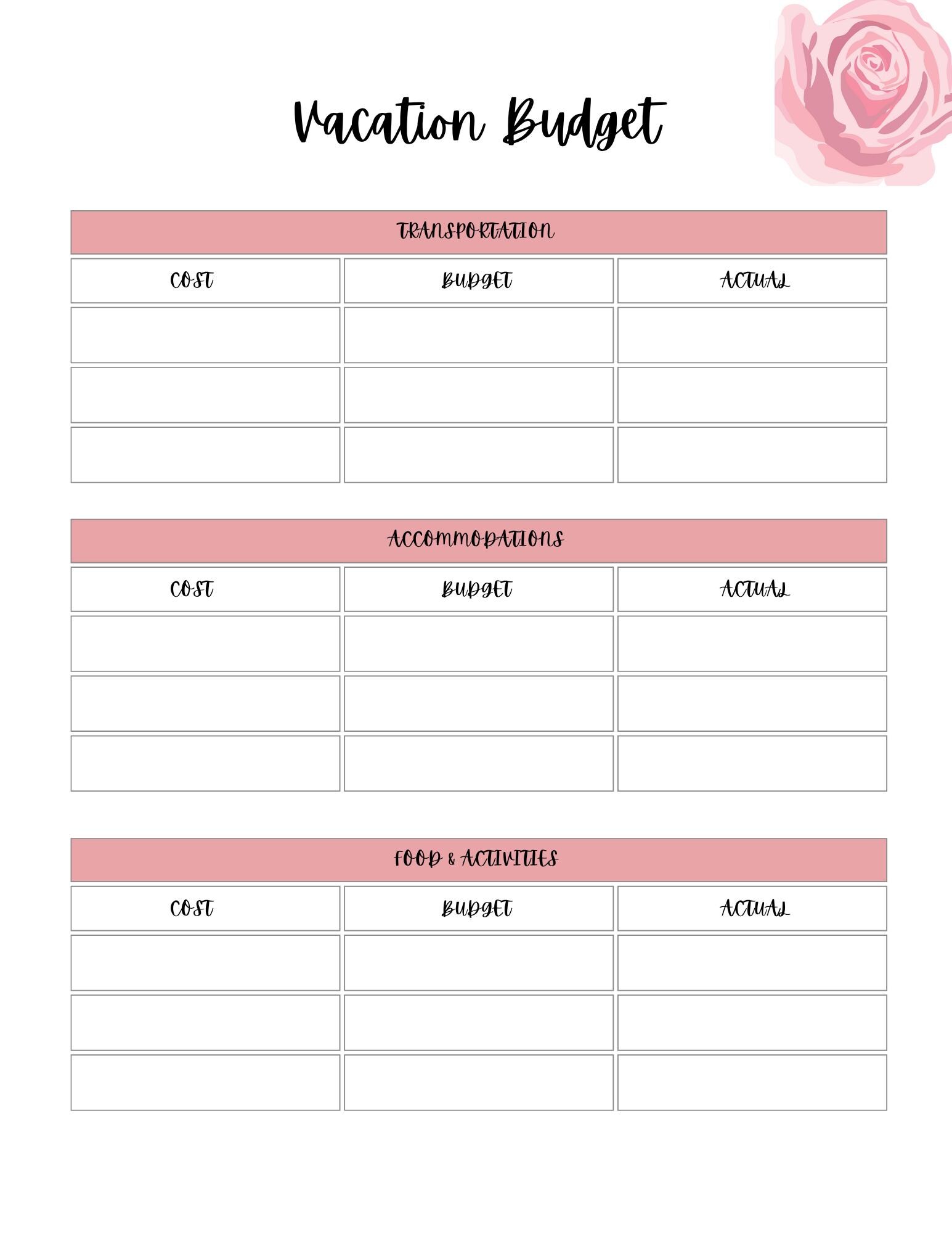 Travel Planner: Journey Notebook & Vacation Organizer - Etsy
