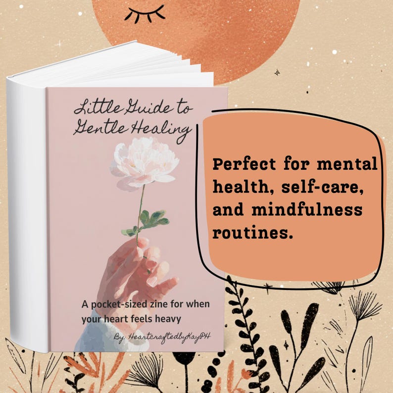 Little Guide to Gentle Healing – Printable Mini Zine for Self-care ...