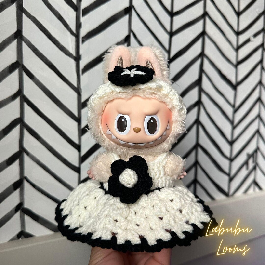 Black and White Dress for Labubus | Doll Not Included - Etsy