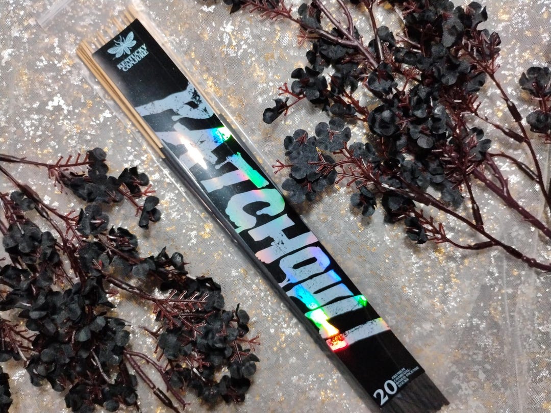 PATCHOULI Hand Dipped Plant Based Charcoal Incense Sticks 20 Count ...