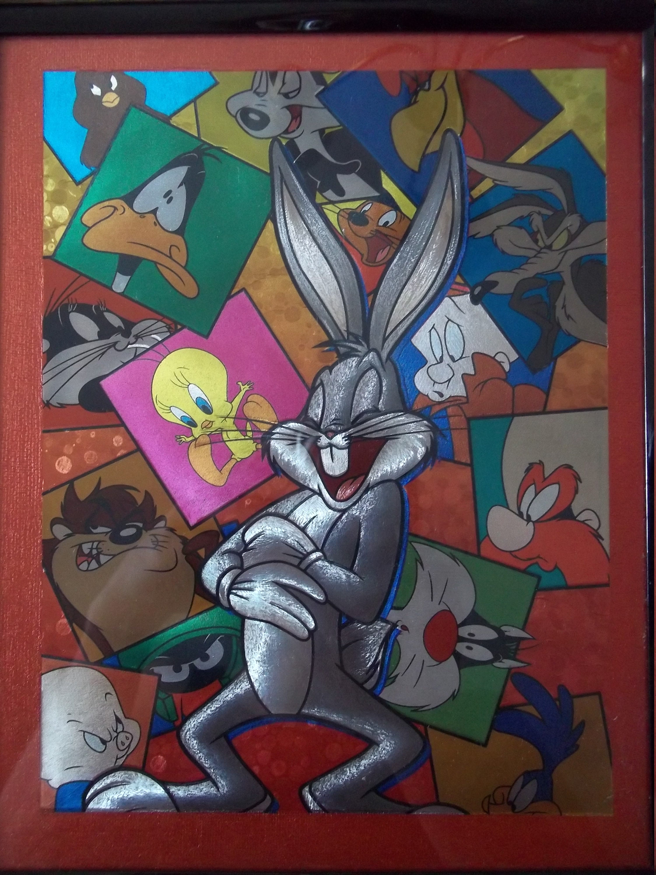Looney Tunes Magic Effects Art 1990s Vintage Cartoon Metallic Art ...