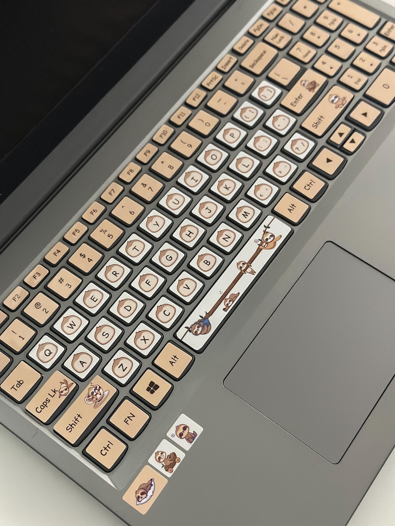 Keyboard Stickers for Macbook, PC & Laptops | Personalized Keycap ...