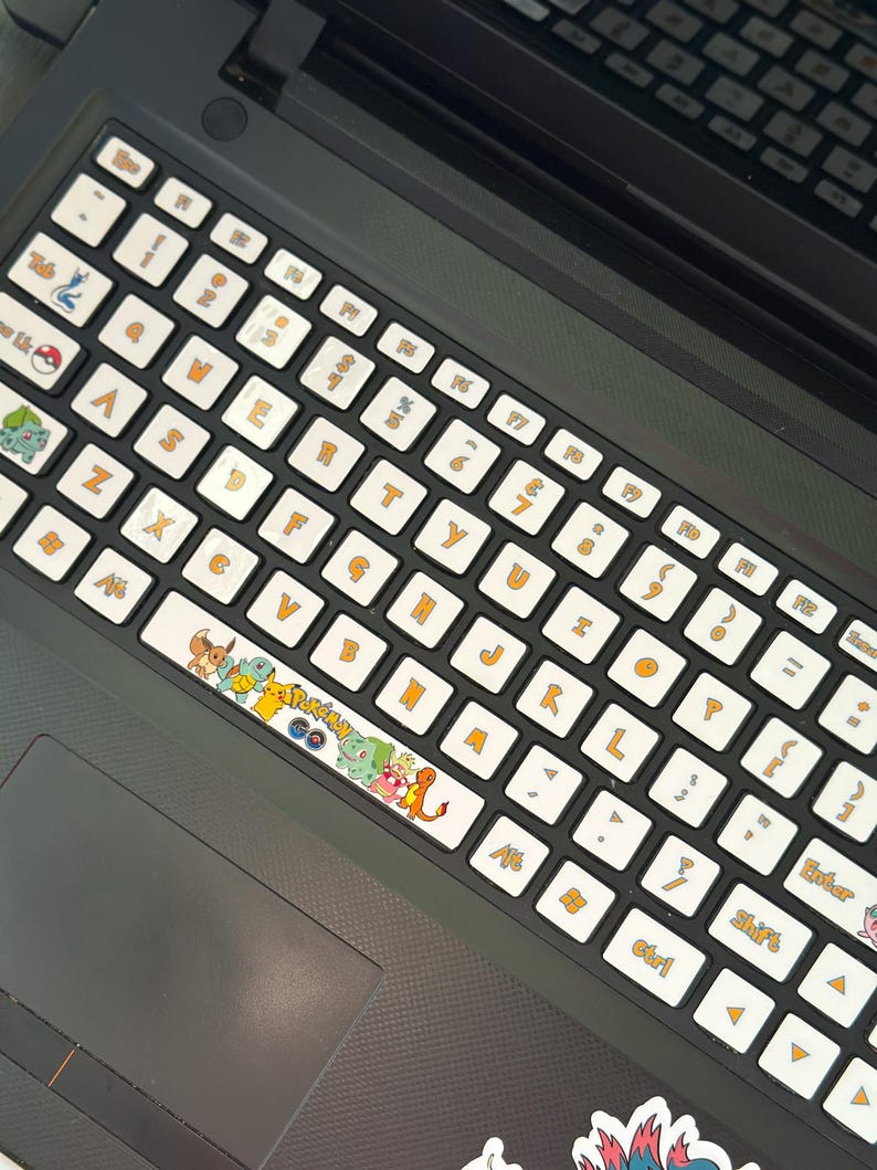 Keyboard Stickers for Macbook, PC & Laptops | Personalized Keycap ...