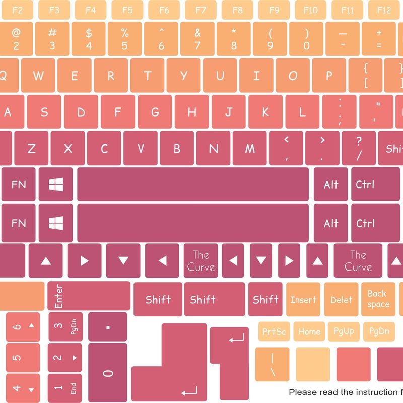 Keyboard Stickers - Etsy