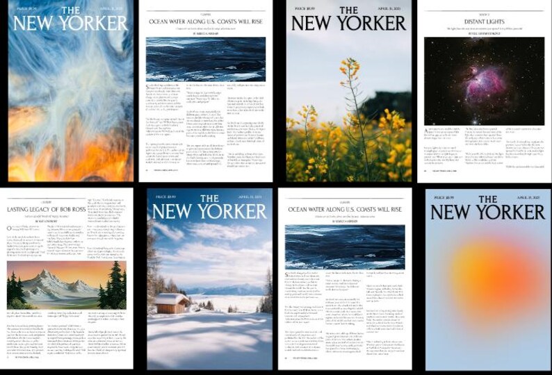 Editable New Yorker Magazine Template | Figma File | Modern Editorial ...