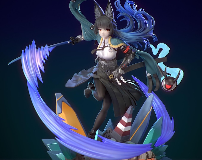 Hoshimi Miyabi Figure/ Zenless Zone Zero/ Videogame/resin/handpaint ...