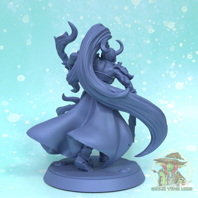 Arabian Night - Efreet Fire Demon | 32mm Scale | Tabletop RPG Miniature ...