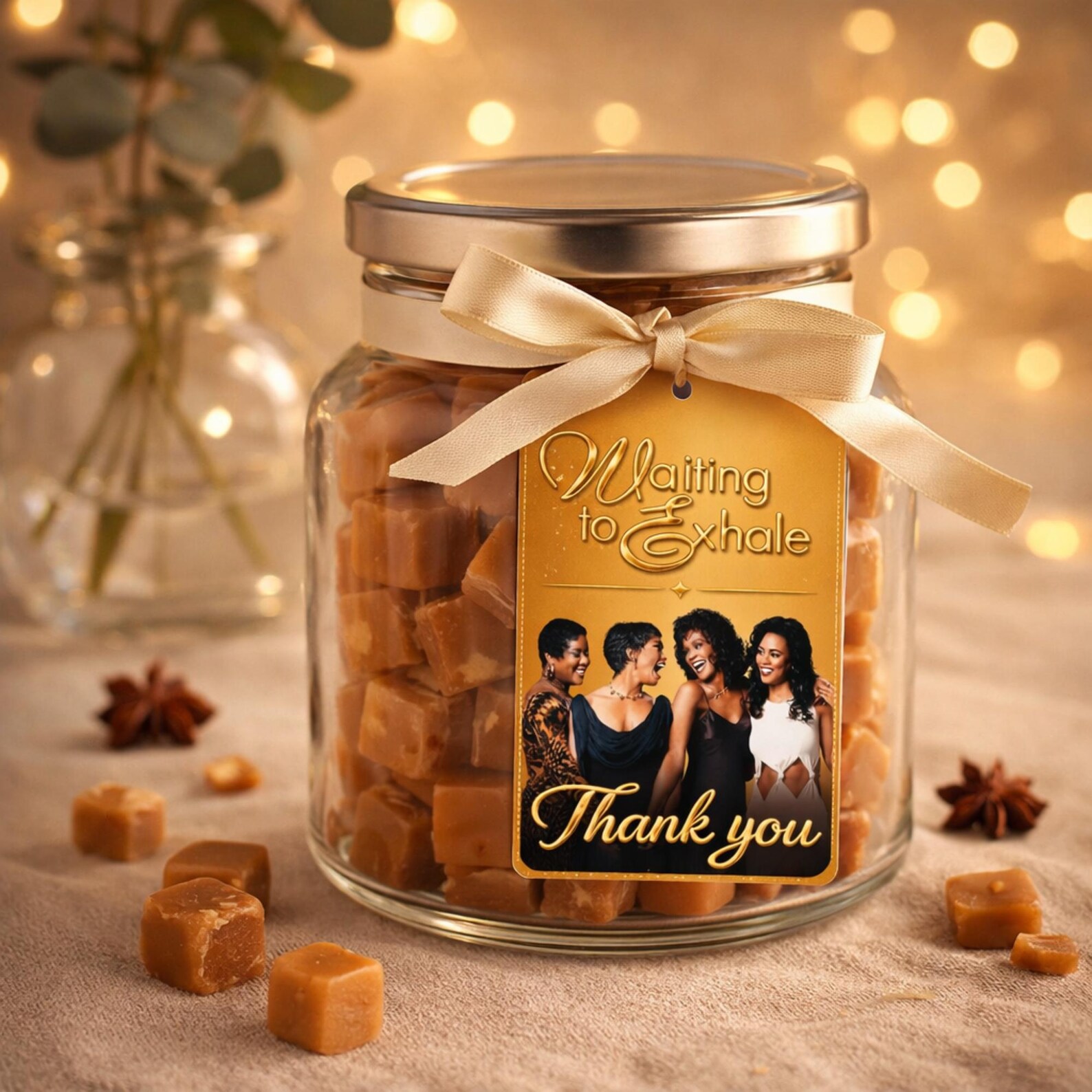 Waiting to Exhale Gift Tag Label: Party Favor Tags and Labels, Editable ...