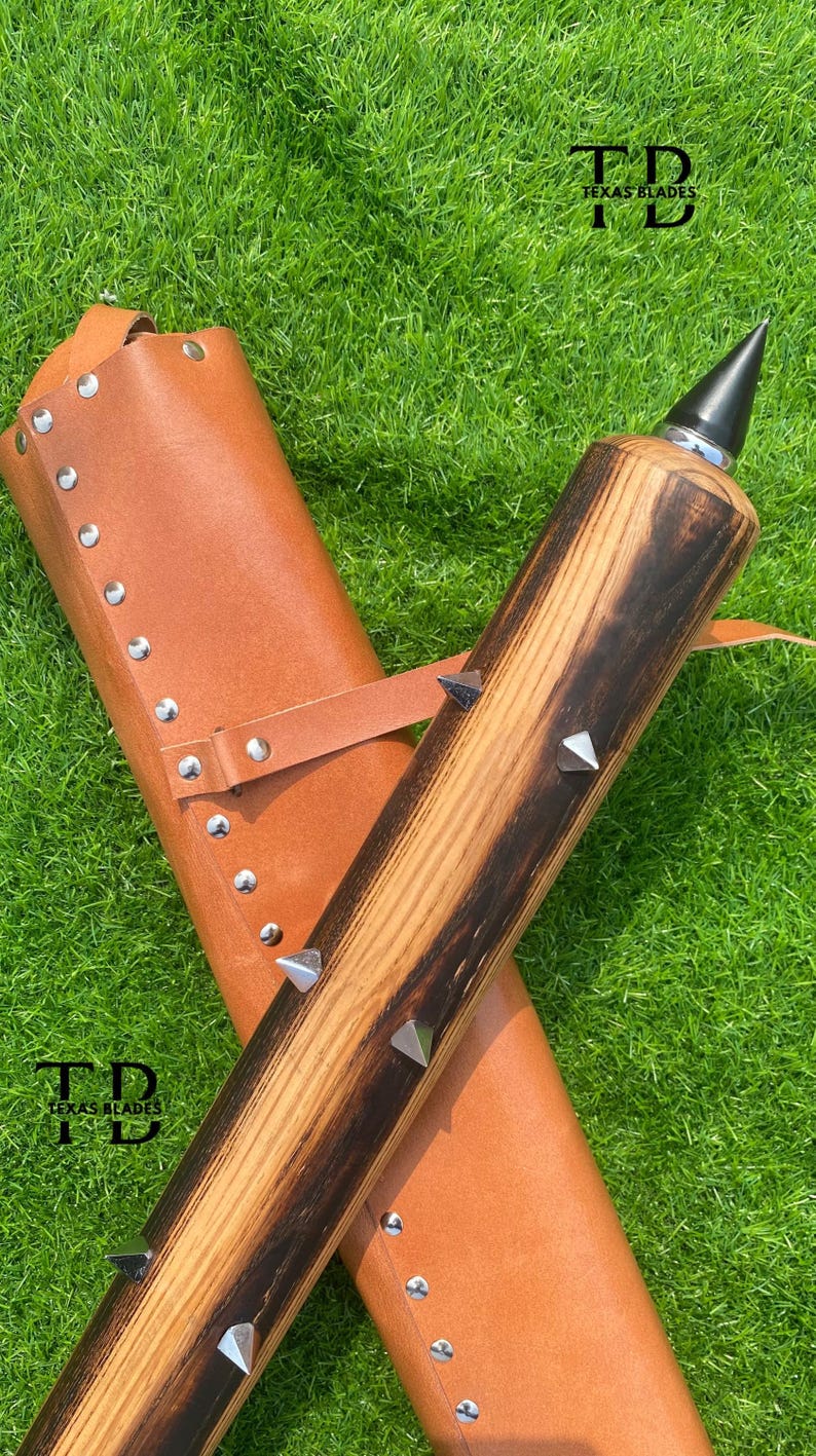 Japanese Kanabo With Spikes: the Mighty Weapon of Japanese Warriors - Etsy