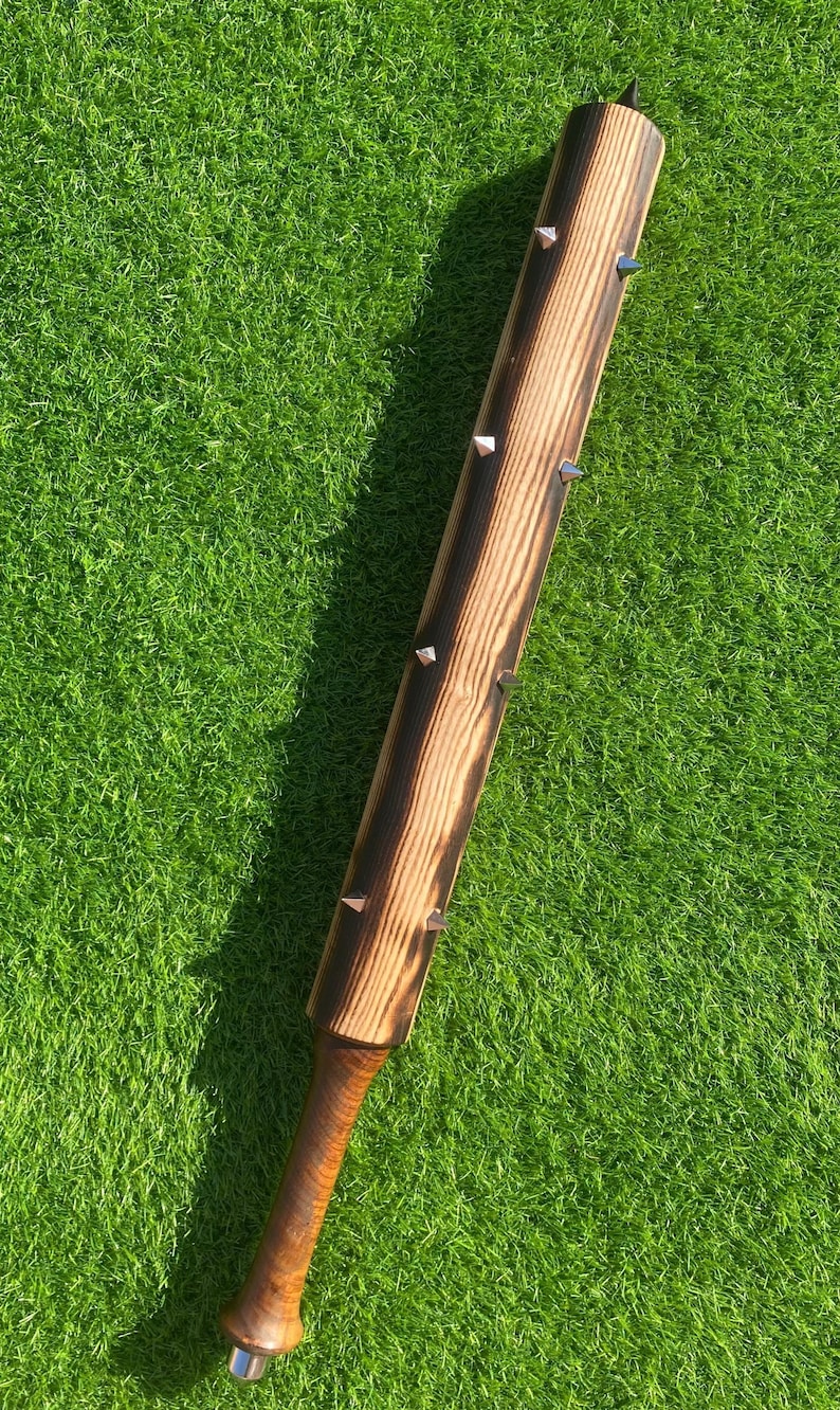 Japanese Kanabo With Spikes: the Mighty Weapon of Japanese Warriors - Etsy