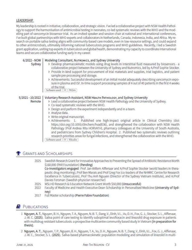 Academic CV Guide + Real Phd Example + FREE Overleaf Latex Template ...