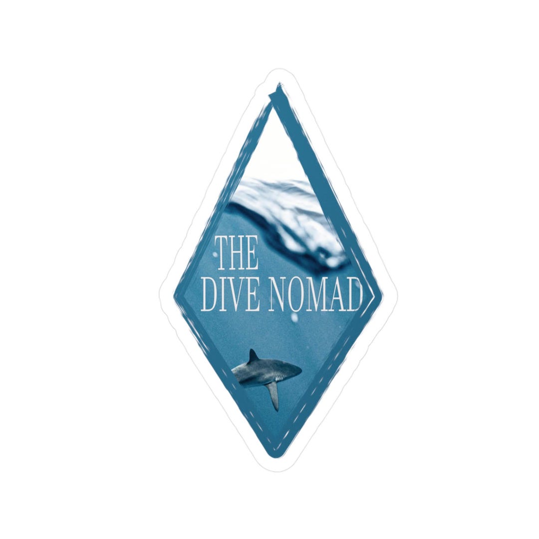 The Dive Nomad Vinyl Sticker | Adventure-ready Decal - Etsy