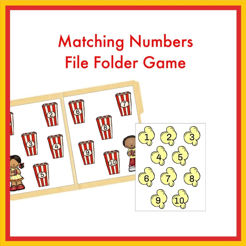 File Folder Game - Etsy