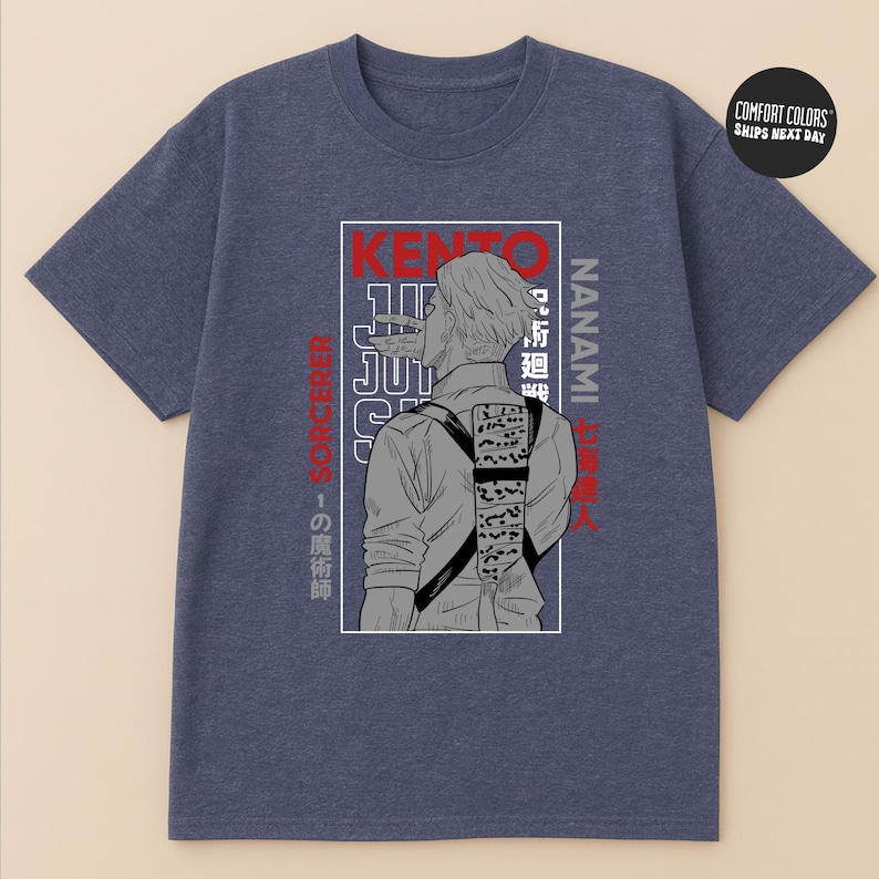 Kento Anime Shirt Jujutsu Kaisen Nanami Anime Shirt JJK Kento Hoodie ...