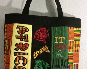 African tote bag | Etsy