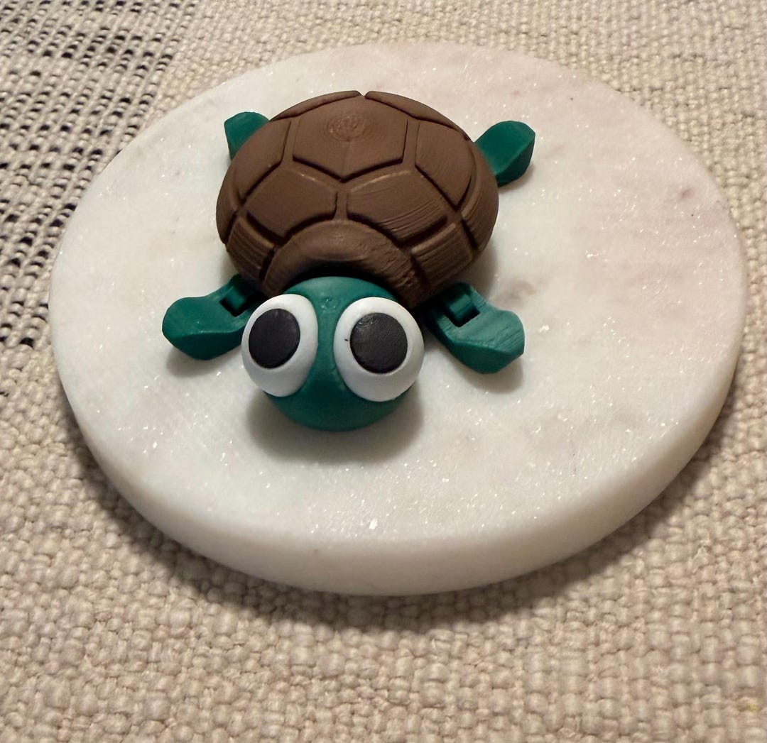 Articulated Turtle: Shelf & Desk Decor - Etsy
