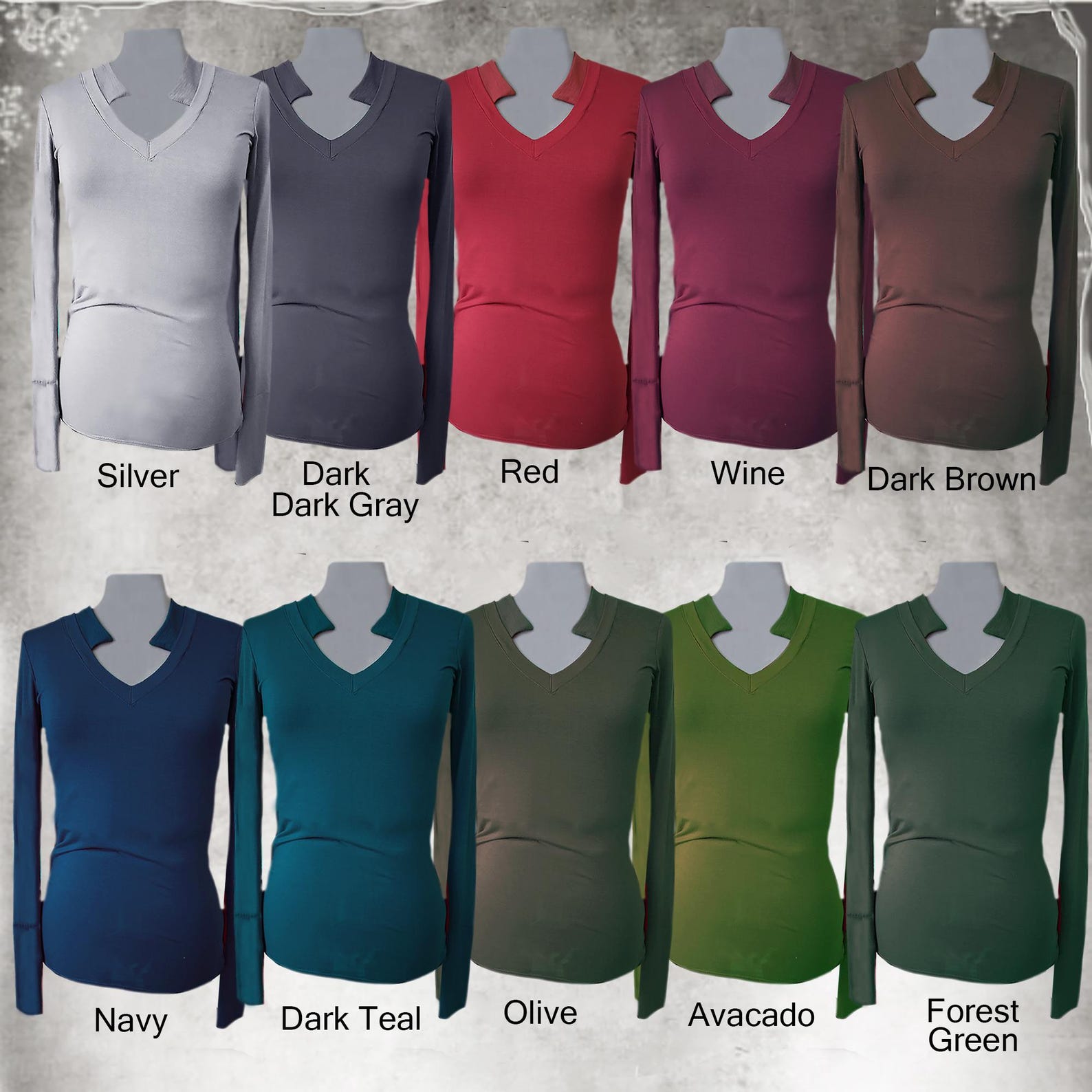 Off Shoulder Fold Over Collar, Bow Optional, Extra Long Sleeves ...