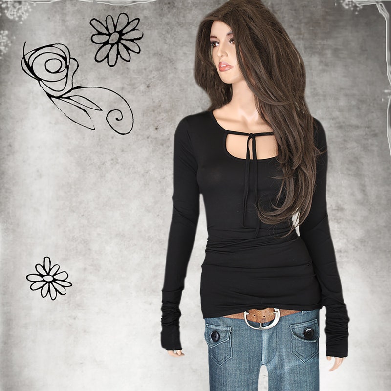 Cleavage Tops - Etsy