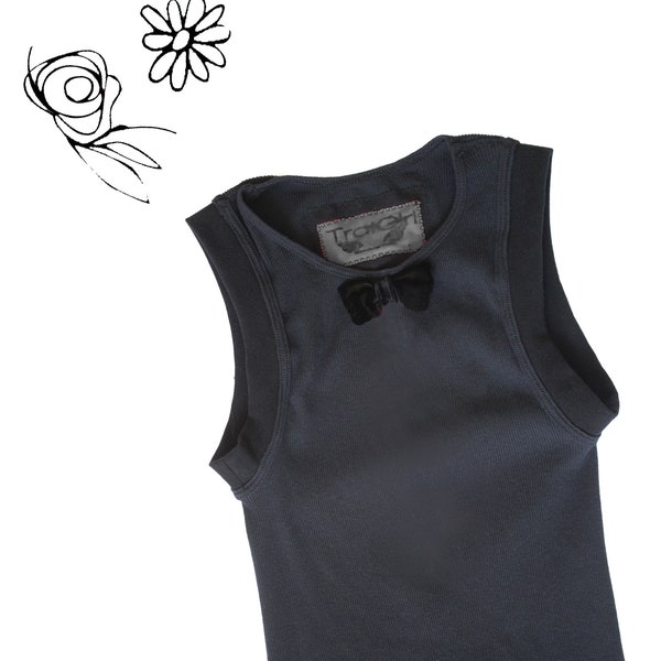 Tank Top With Bow - Etsy