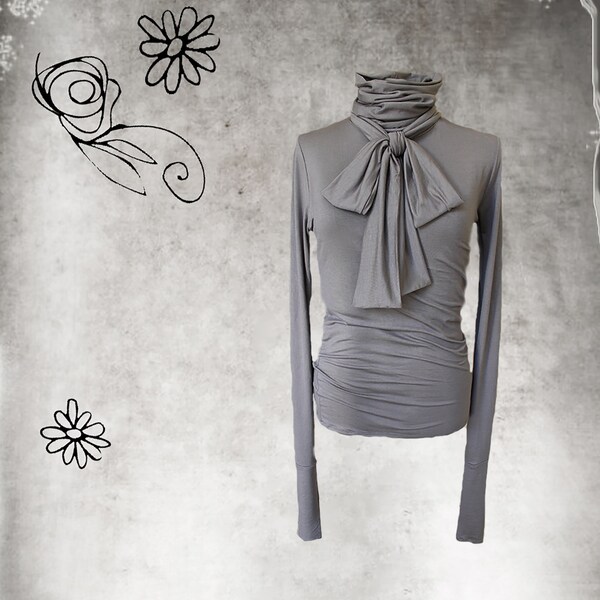 Bow Neck Dress - Etsy