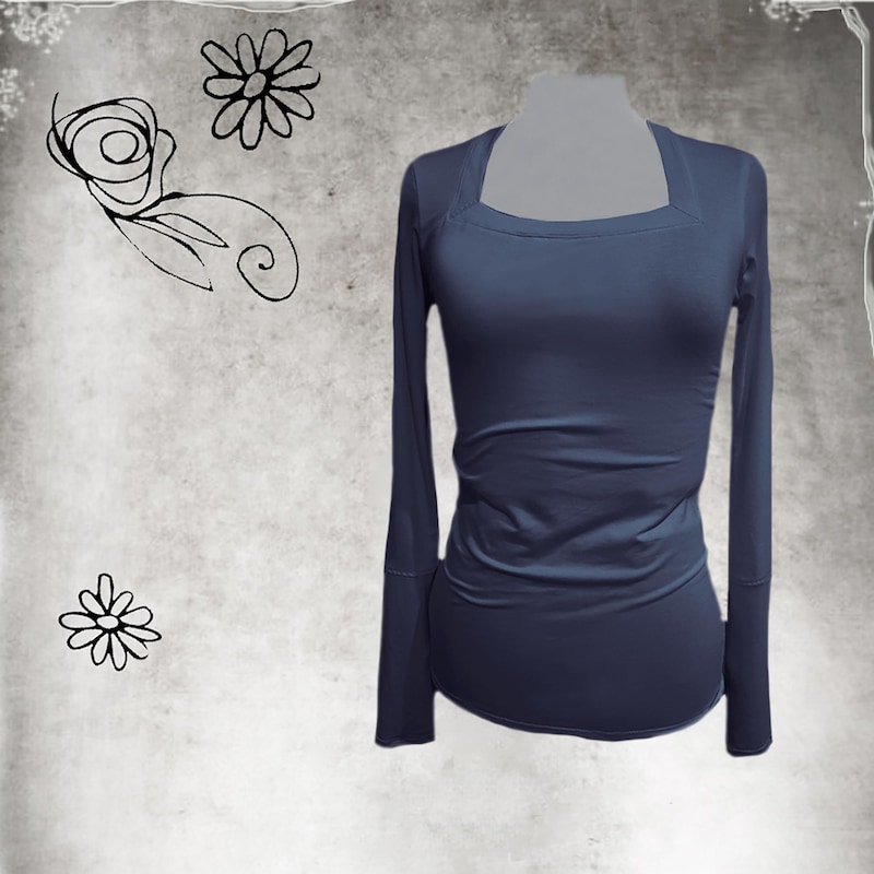 Queen Anne Neckline - Etsy