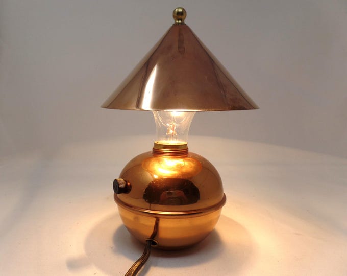 Chase Copper Lamp Ruth Gerth Glow Lamp 1930's - Etsy