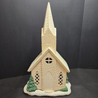 Handmade Ceramic Tiny Church: Rustic Miniature Chapel - Etsy