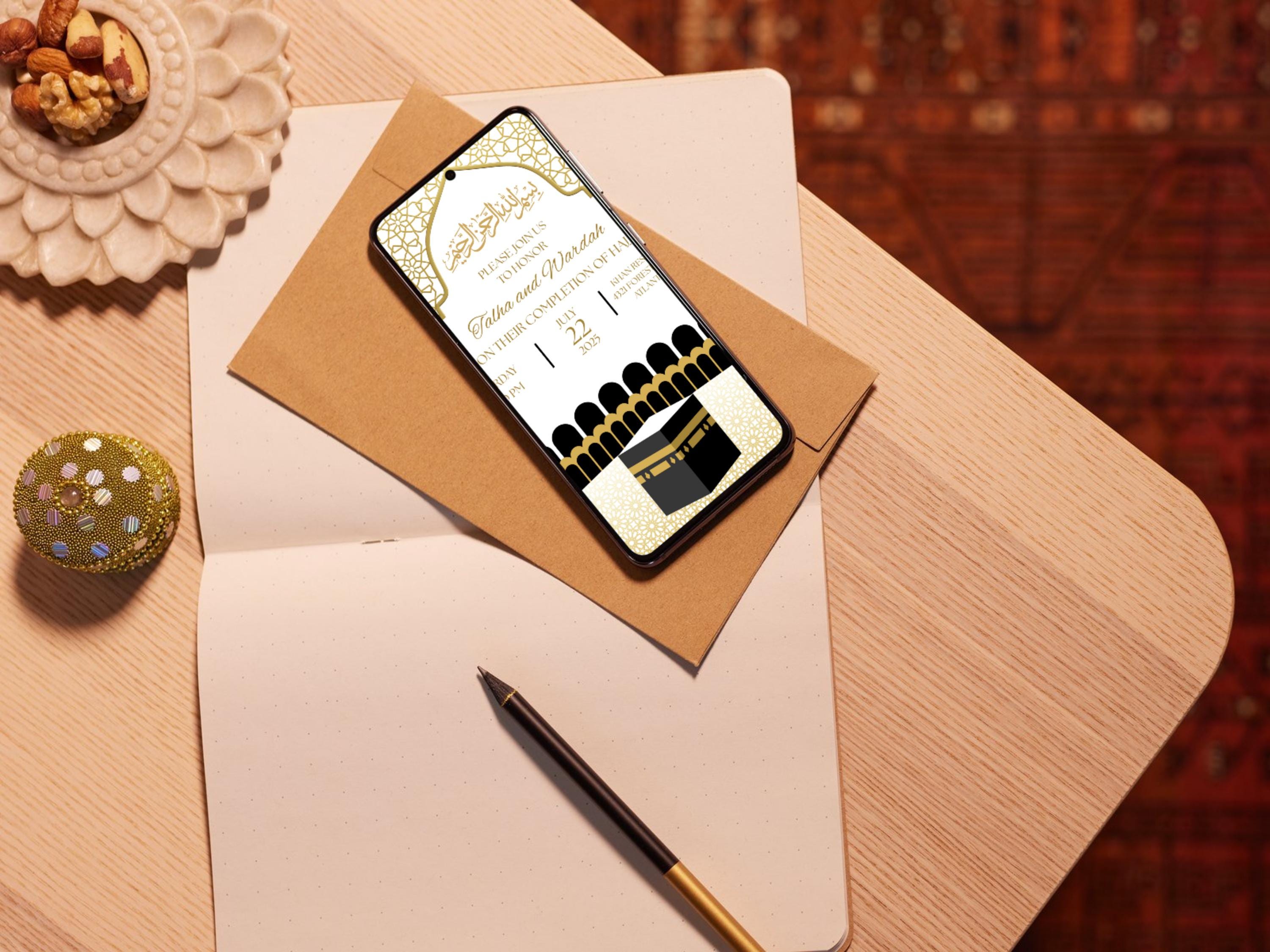 Hajj or Umrah Event Invitation - Etsy