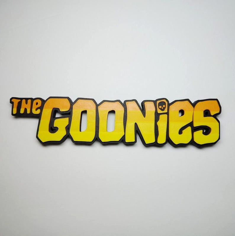 The Goonies Logo Sign ~6.75in (movie Room Decor, One-eyed Willy, Pirate ...