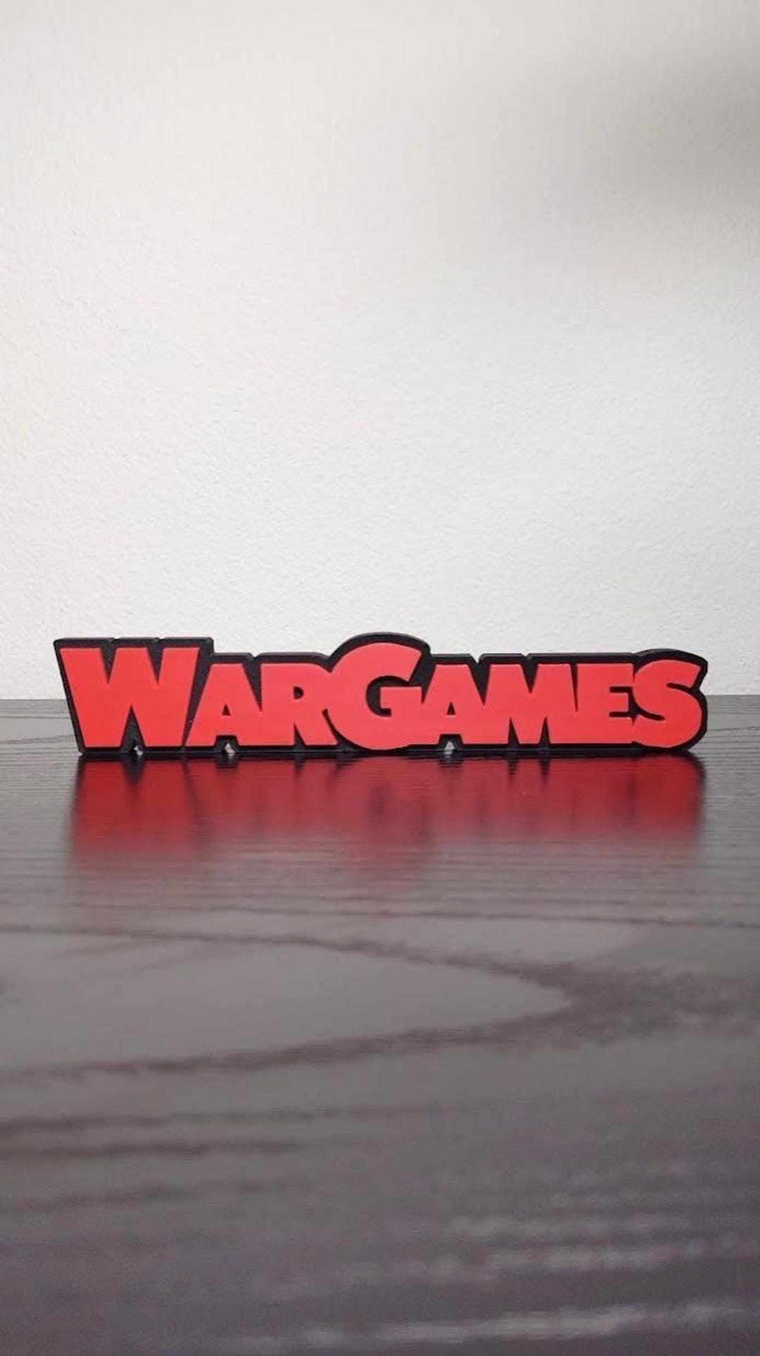 Wargames Logo Sign | 7in - Etsy