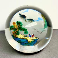 Vintage Japanese Cast Iron Paperweight - Etsy