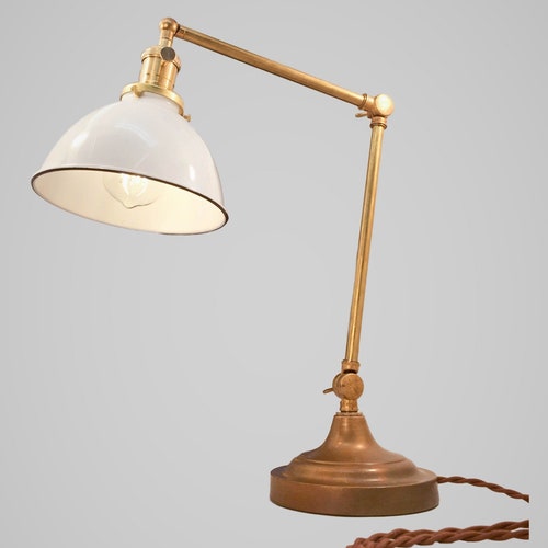 Vintage Industrial Desk Lamp Victorian Table Lamp Task Light | Etsy