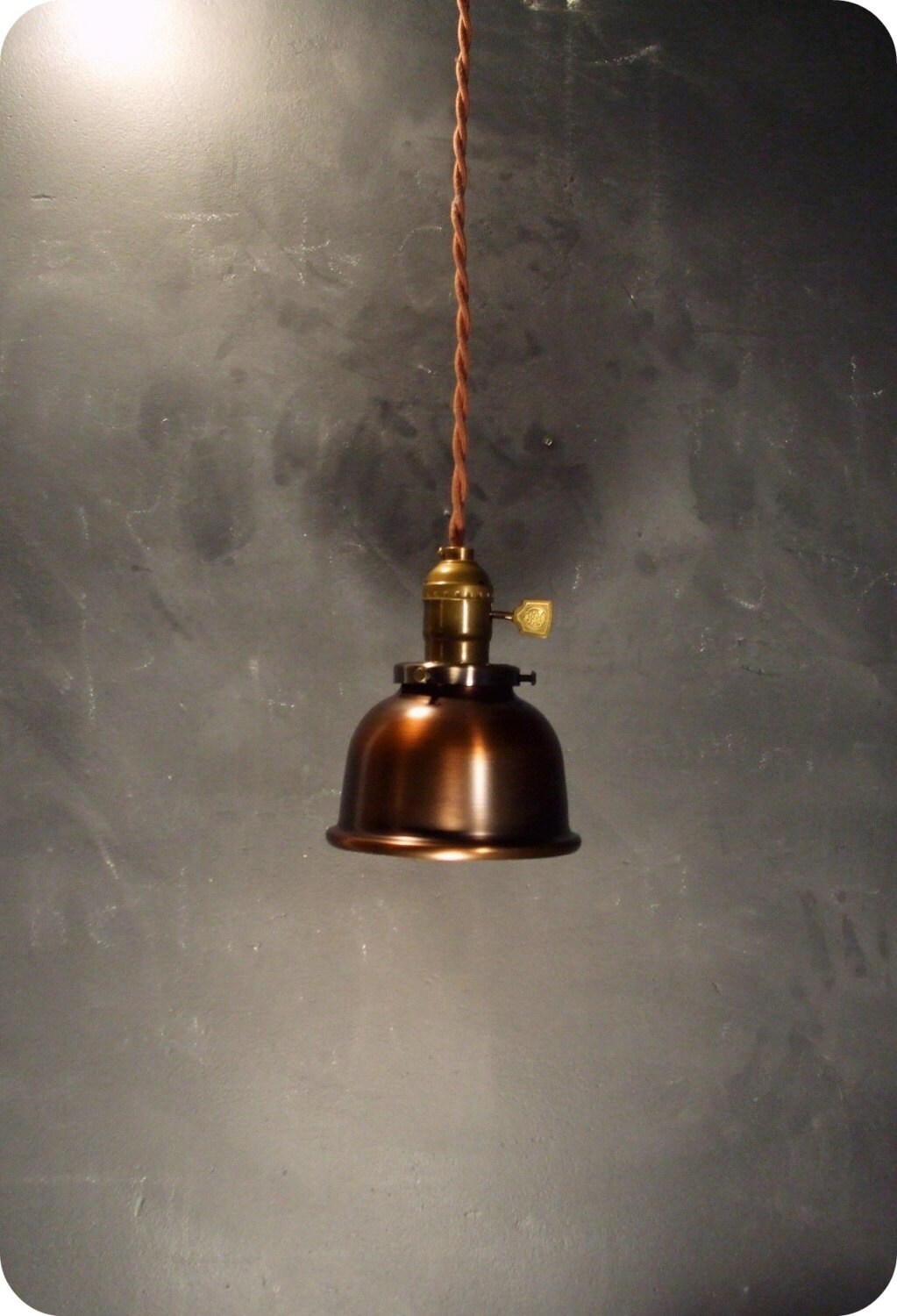 Vintage Industrial Steel Pendant Light Machine Age - Etsy