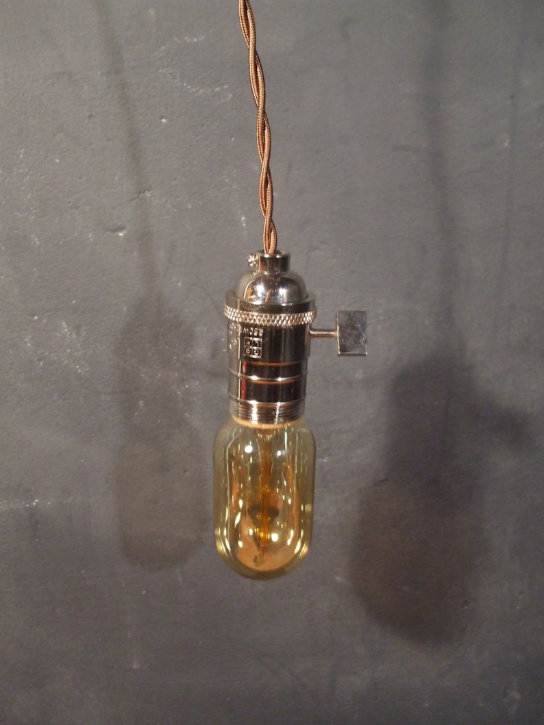 Vintage Minimalist Industrial Bare Bulb Light Sockets - Etsy
