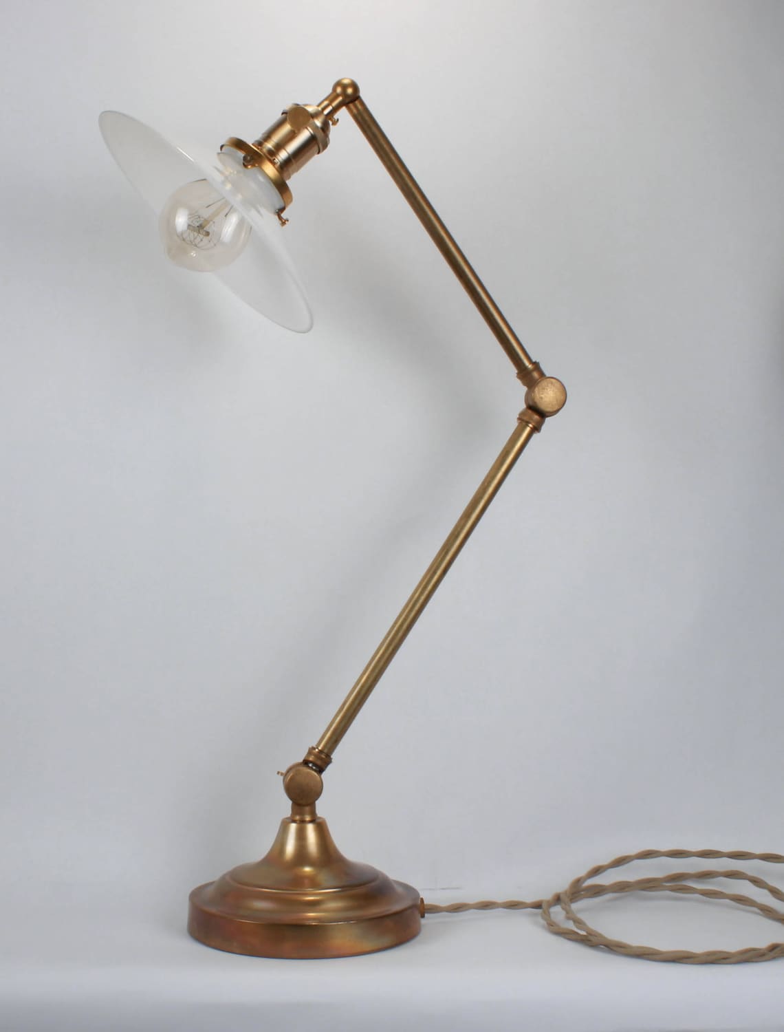 Vintage Industrial Desk Lamp Victorian Table Lamp Task Light | Etsy