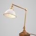 Vintage Industrial Desk Lamp - Victorian Table Lamp Task Light ...