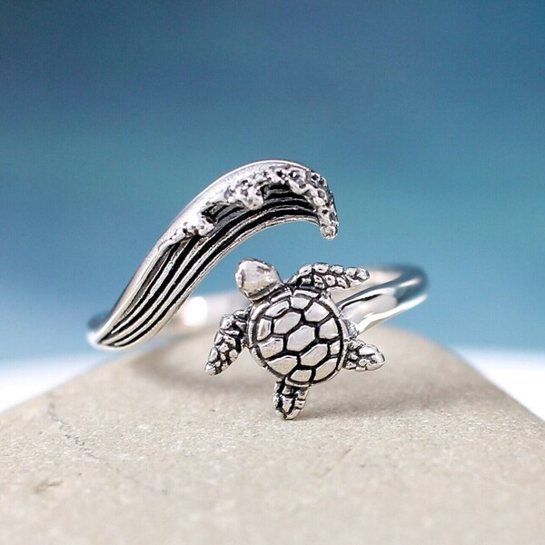 Turtle Ring - Etsy