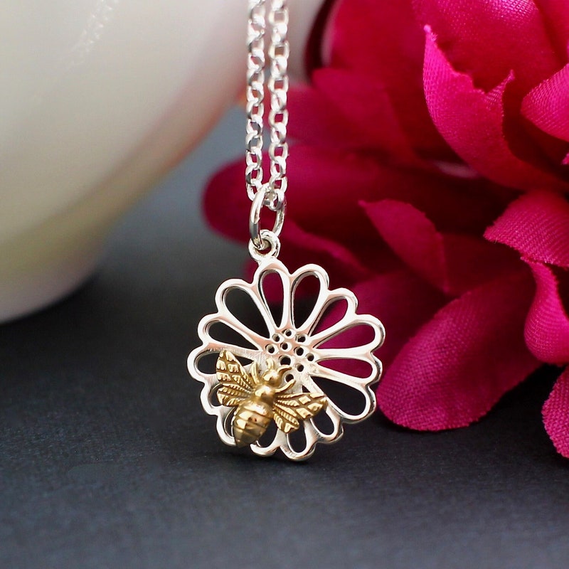 Bee Necklace - Etsy