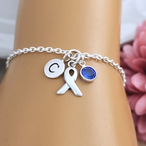 Colorectal Colon Cancer Awareness Bracelet, Rectal Cancer, Child Abuse ...