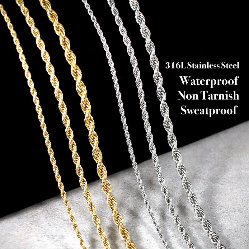 Tarnish Proof Chains - Etsy