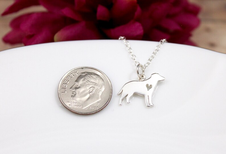 Labrador Retriever Necklace, Sterling Silver, Jewelry, Labrador ...