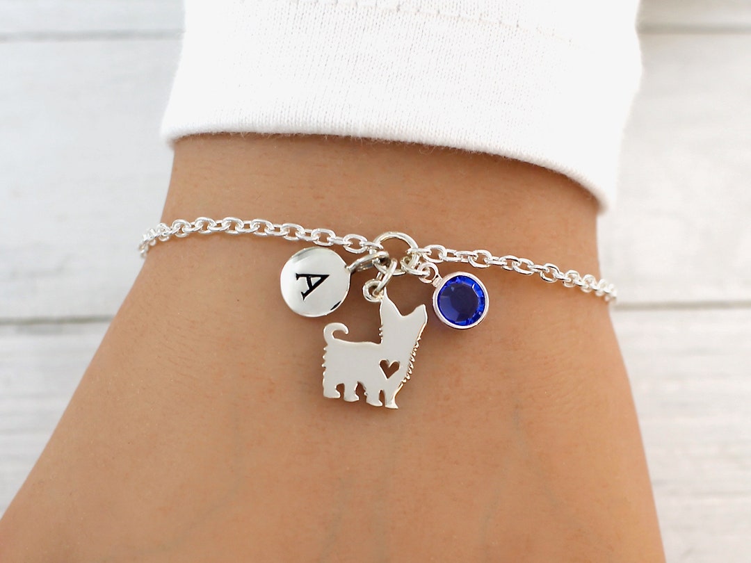 Yorkie Bracelet, Yorkie Jewelry, Yorkie Memorial Gift, Yorkshire ...