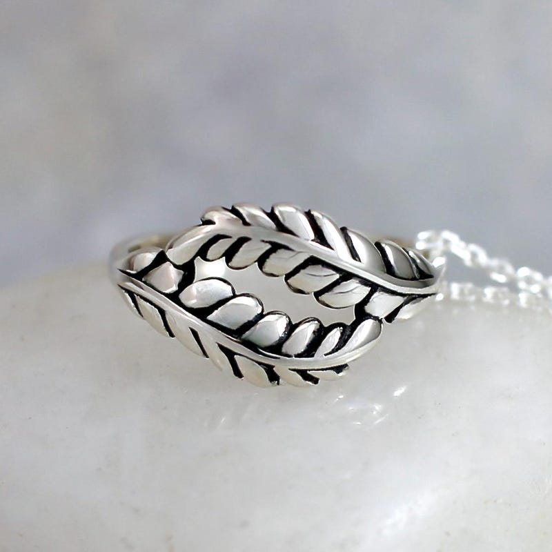 Leaf Ring - Etsy