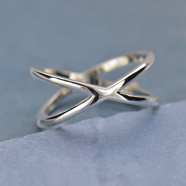 Criss Cross Ring - Etsy