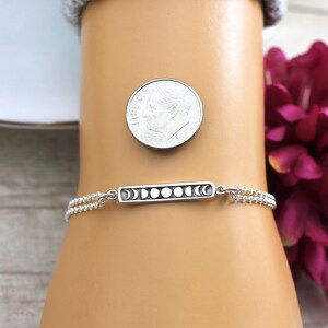 Moon Phase Bracelet Moon Phases Bracelet Moon Bracelet - Etsy