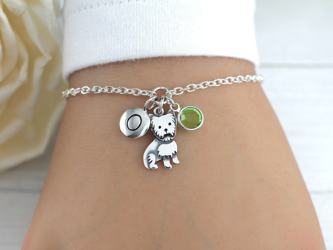Yorkie Bracelet, Yorkie Jewelry, Yorkie Memorial Gift, Yorkshire ...