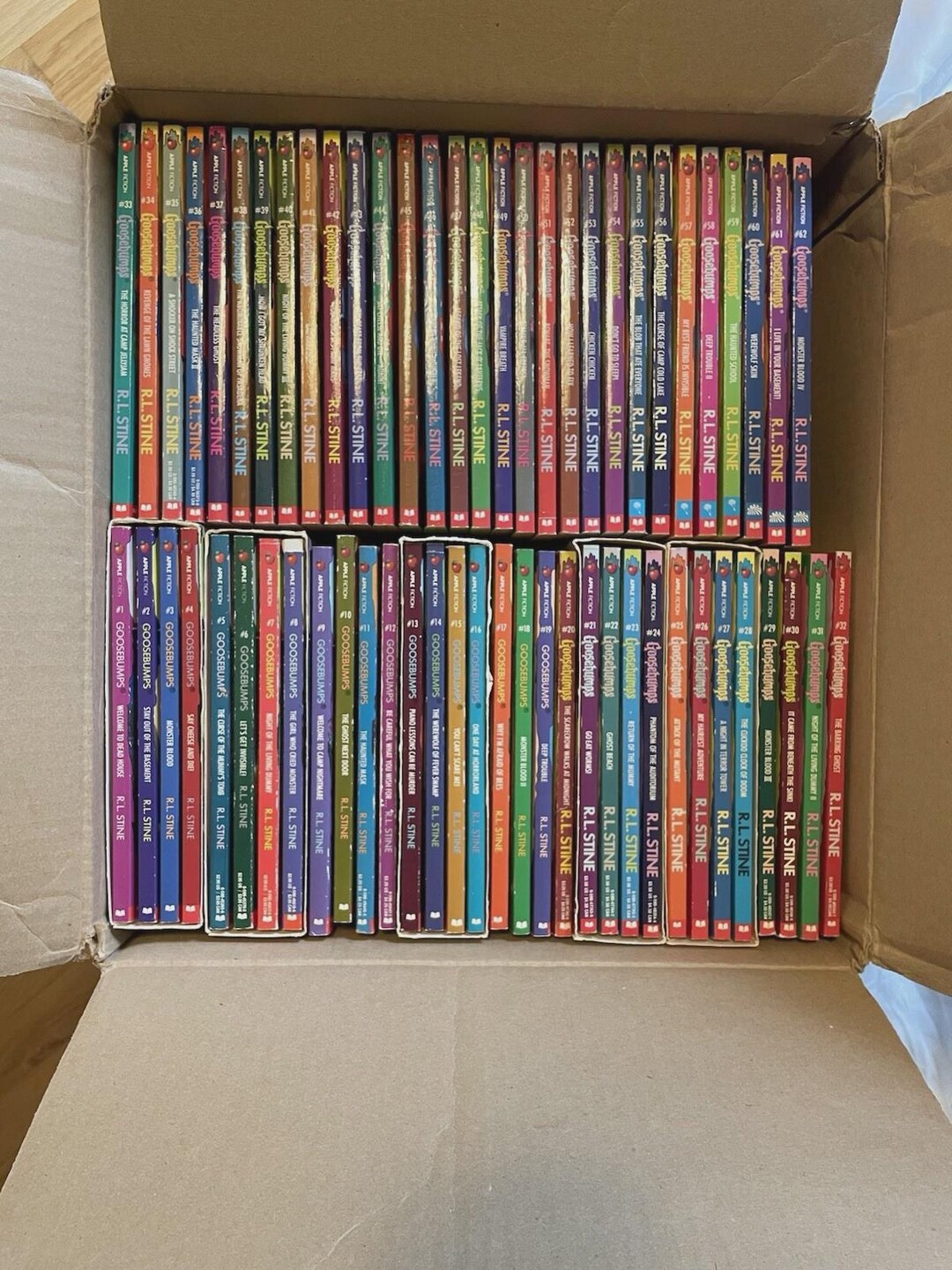 Goosebumps 1-62 Complete Original Series Set, 1st Editions - Etsy Canada