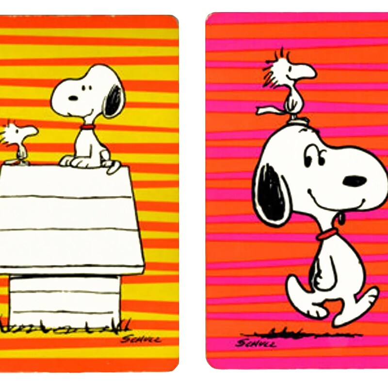 Snoopy Cards - Etsy