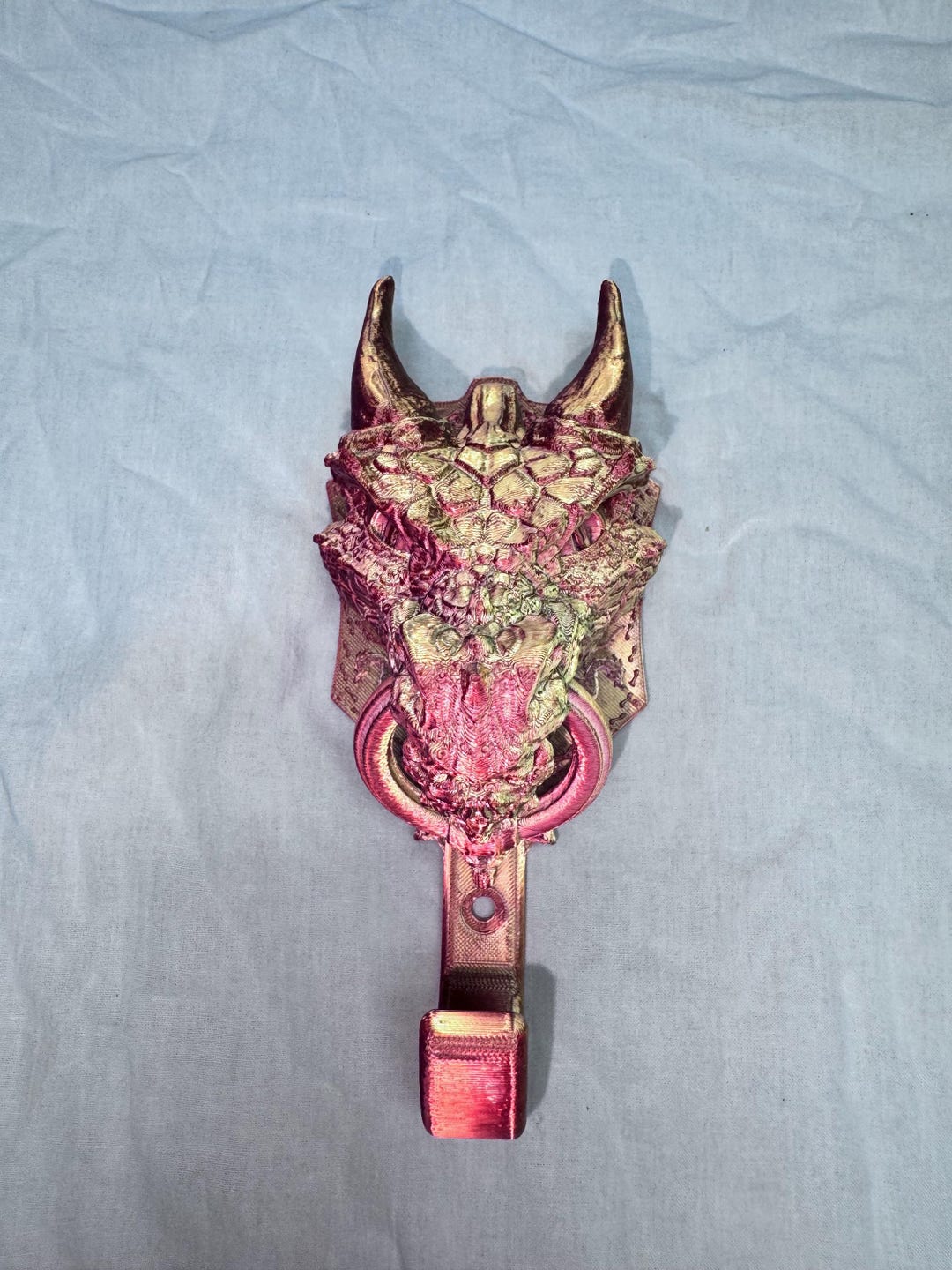 Dragon Head Wall Hook 3D Printed PLA - Etsy