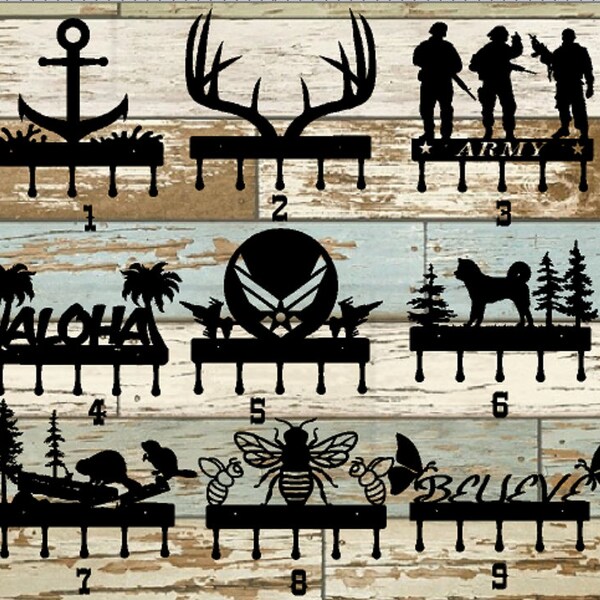 Metal Key Holder - Etsy